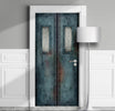 Elevator door wrap, sticker mural, peel and stick, single piece ...