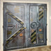 Airlock Double Door Cover - Reinforced Gate. Set of 2 pcs. Self-adhesi ...