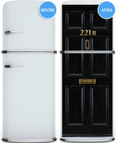 Fridge Wraps, Refrigerator Skins for Front Doors, 1-Piece & Laminated ...