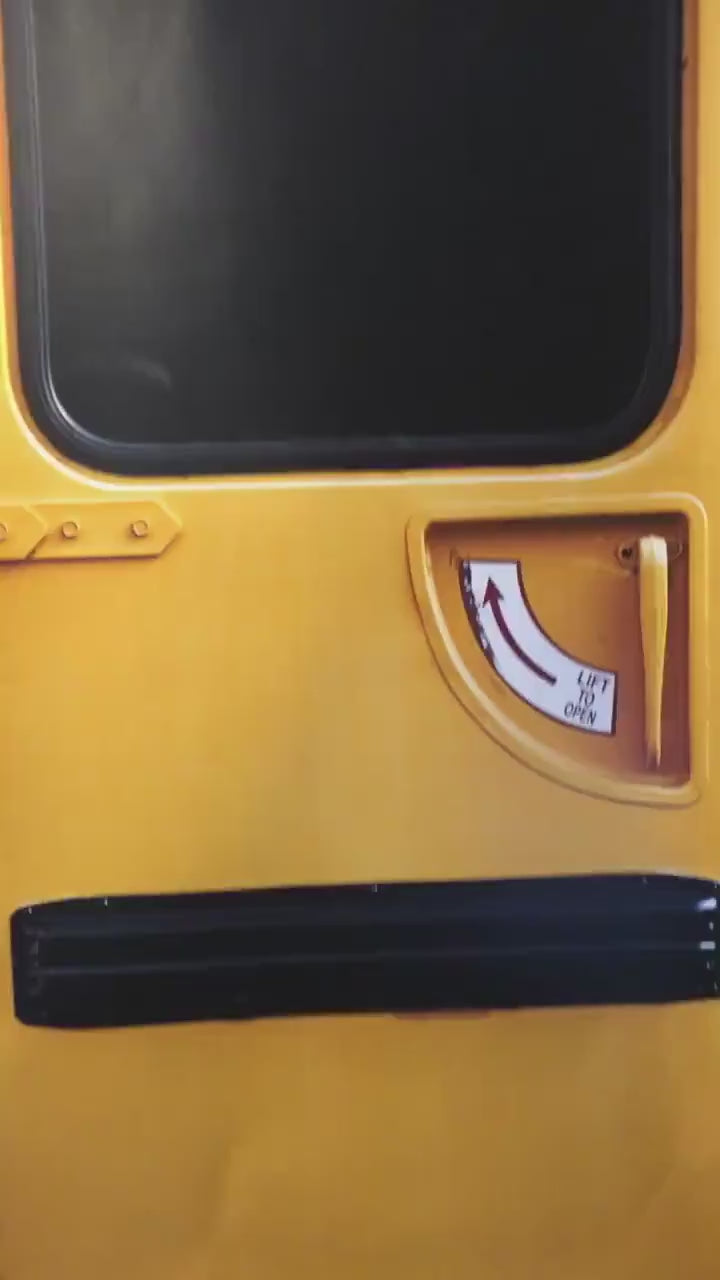 Door murals - Emergency exit fire station, self-adhesive, single piece ...