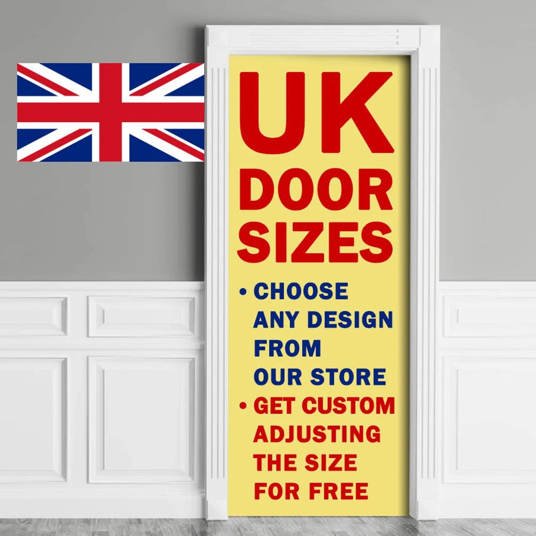 - Door cover stickers - – Pulaton murals